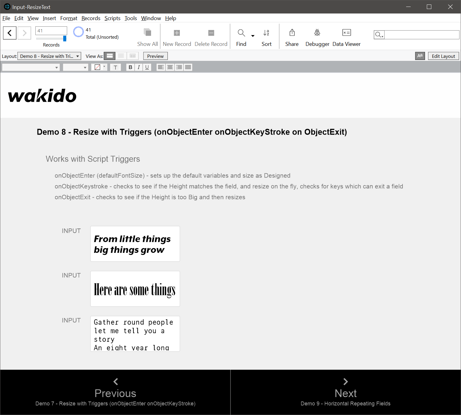 Resize Text Sample File – wakido